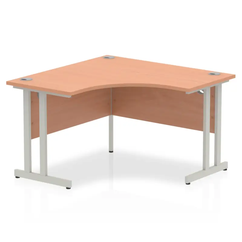 Impulse 1200mm Cantilever Leg Corner Desk - Cawthornes Interiors